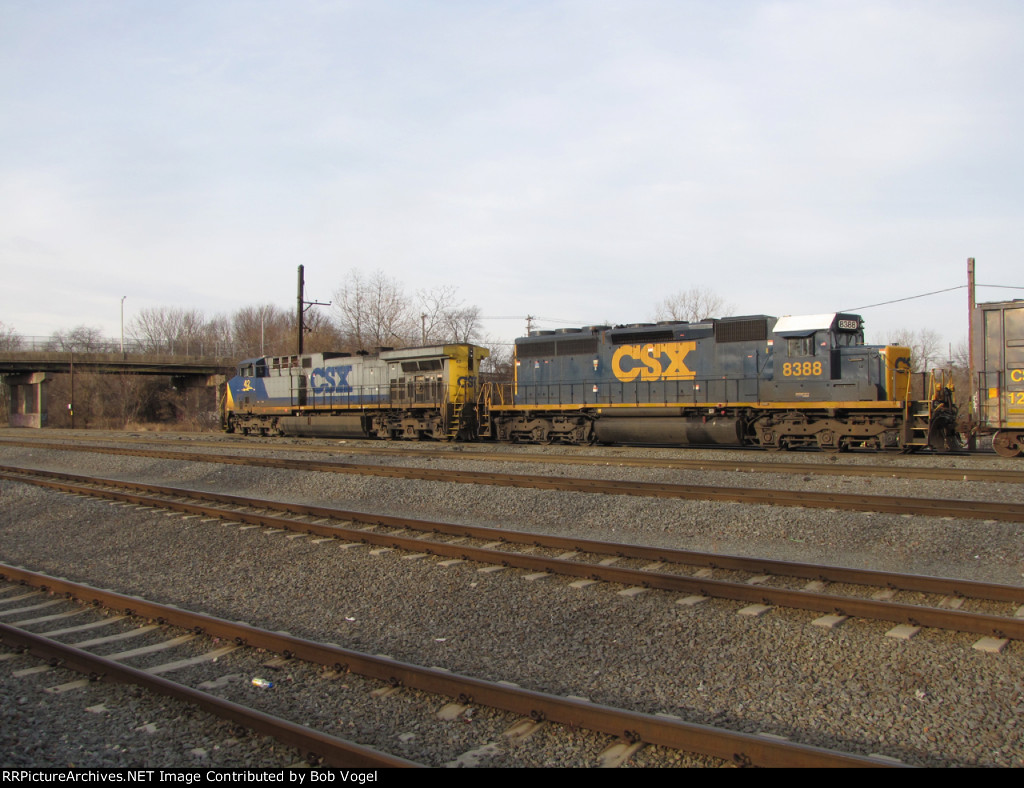 CSX 8388 and 42